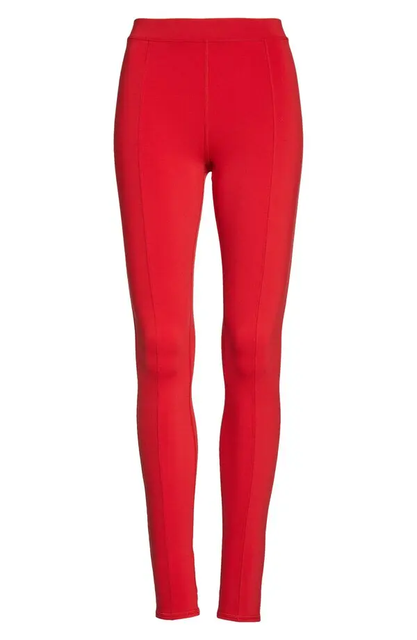 Alo Yoga Airbrush Enso High Waist Stirrup Leggings In Classic Red